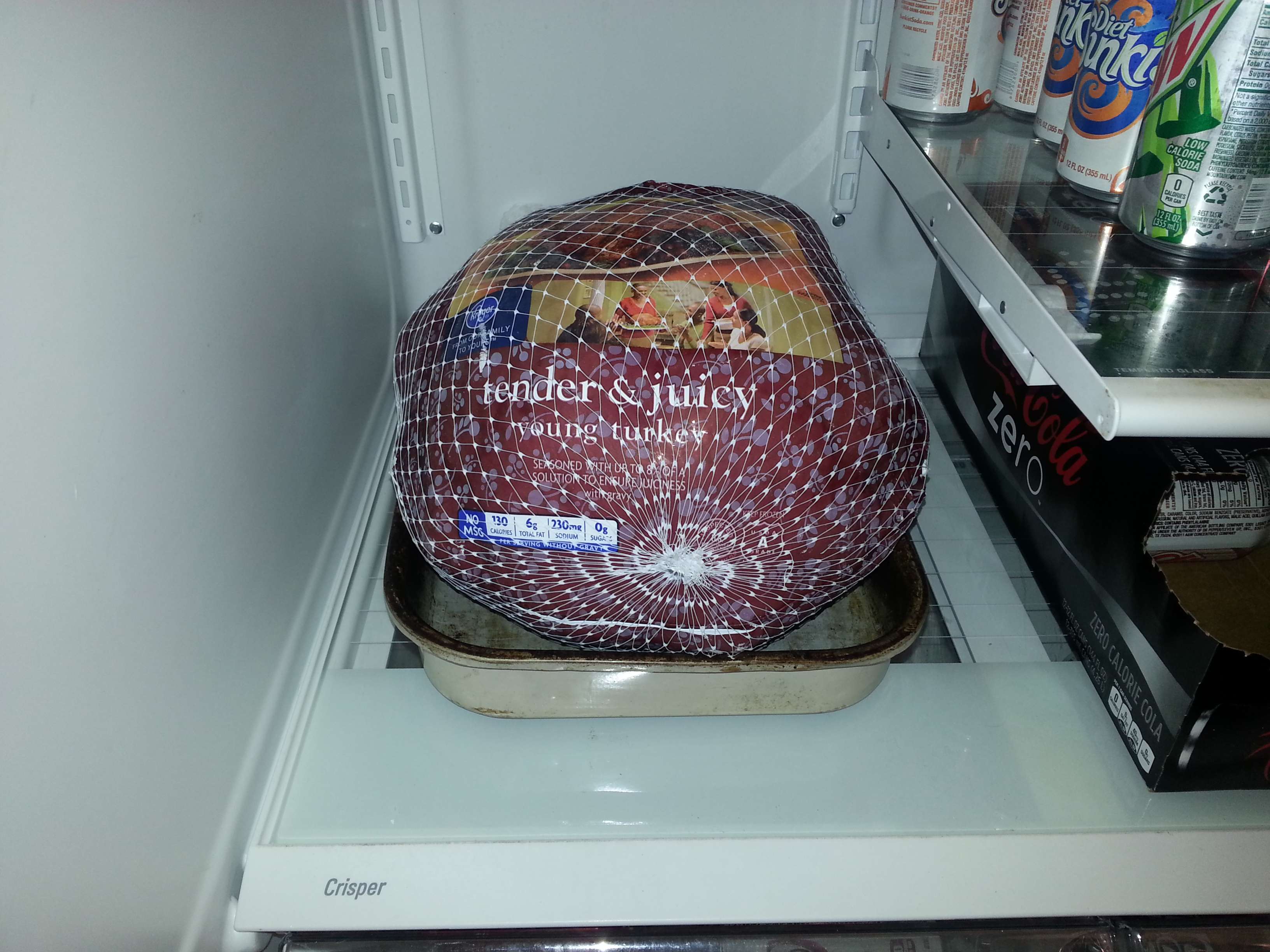 Water saving Holiday Tips Thaw That Turkey In The Fridge Water saving Holiday Tips Thaw That Turkey In The Fridge