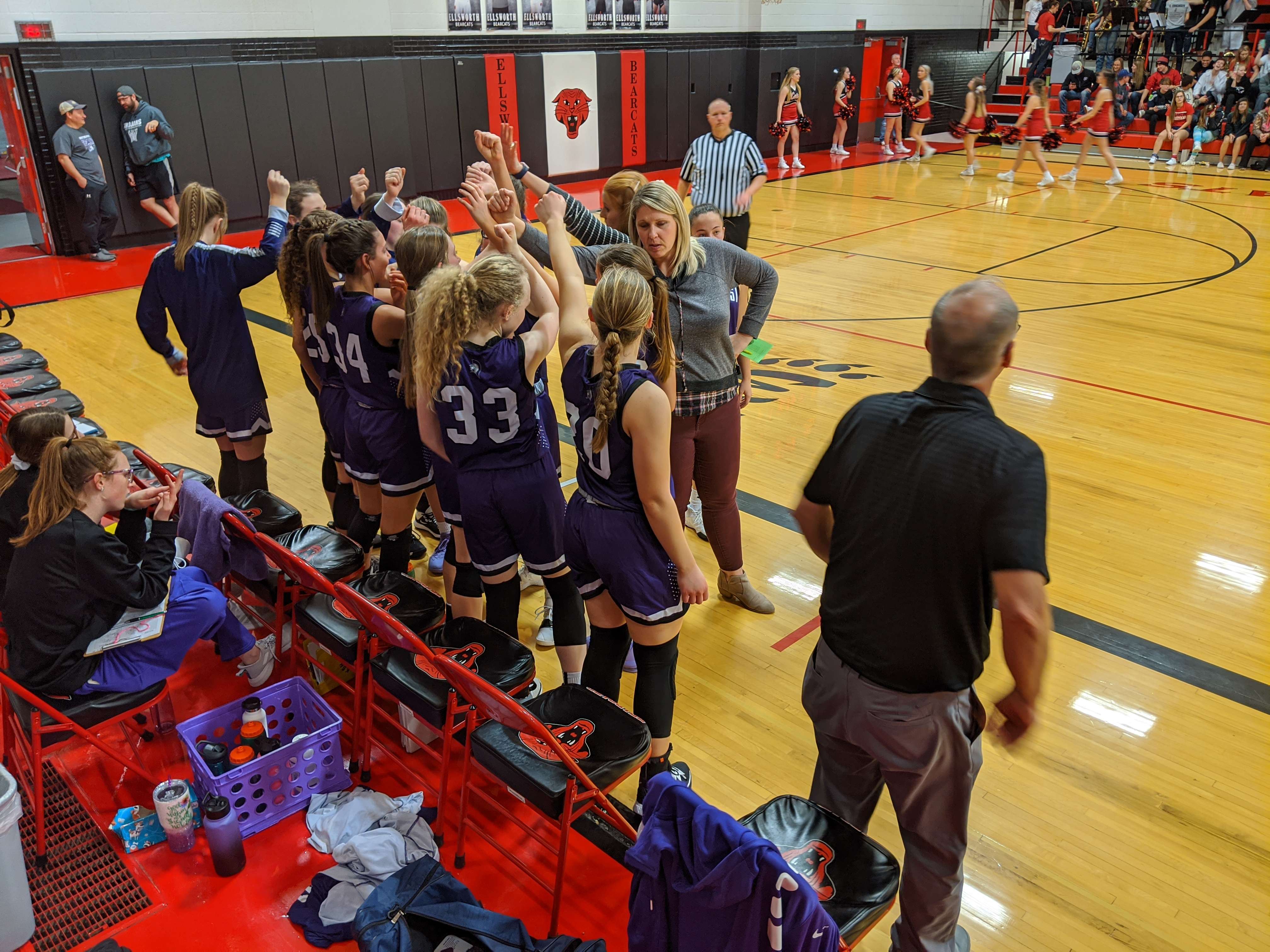 Southeast of Saline sweeps Ellsworth