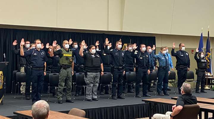 Area officers honored at KLETC graduation ceremony Friday