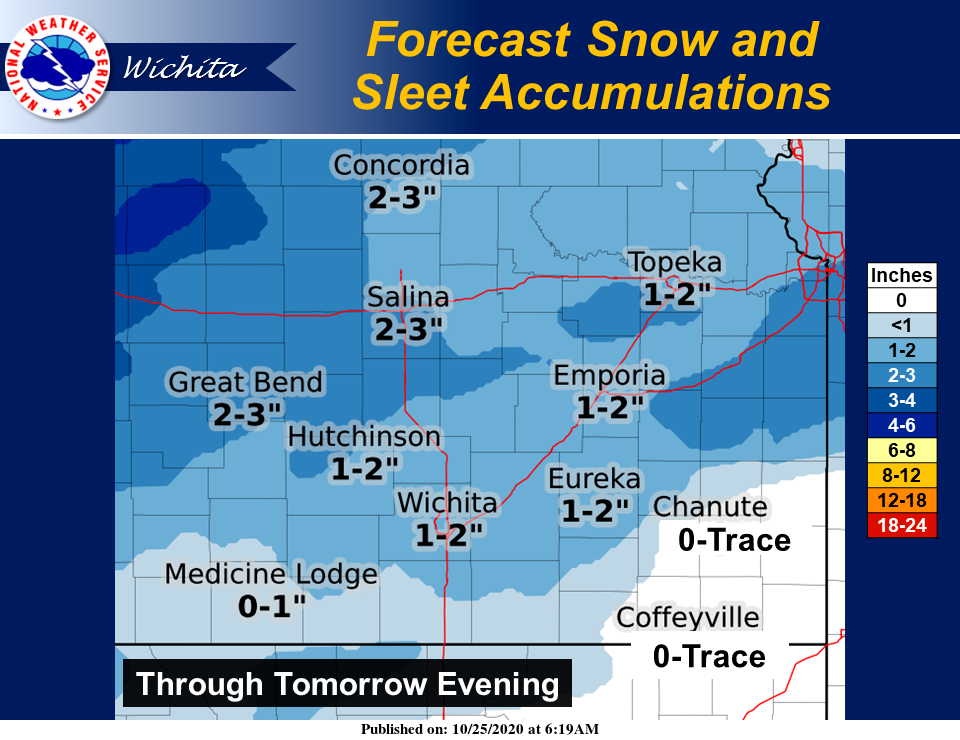 UPDATE: Snow, ice on way; NWS issues winter weather advisories for our area
