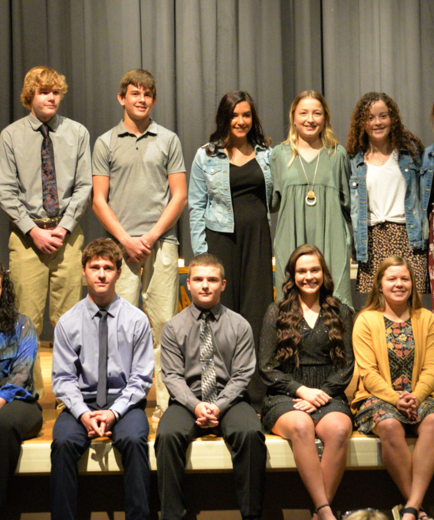Ellis High inducts 17 into National Honor Society