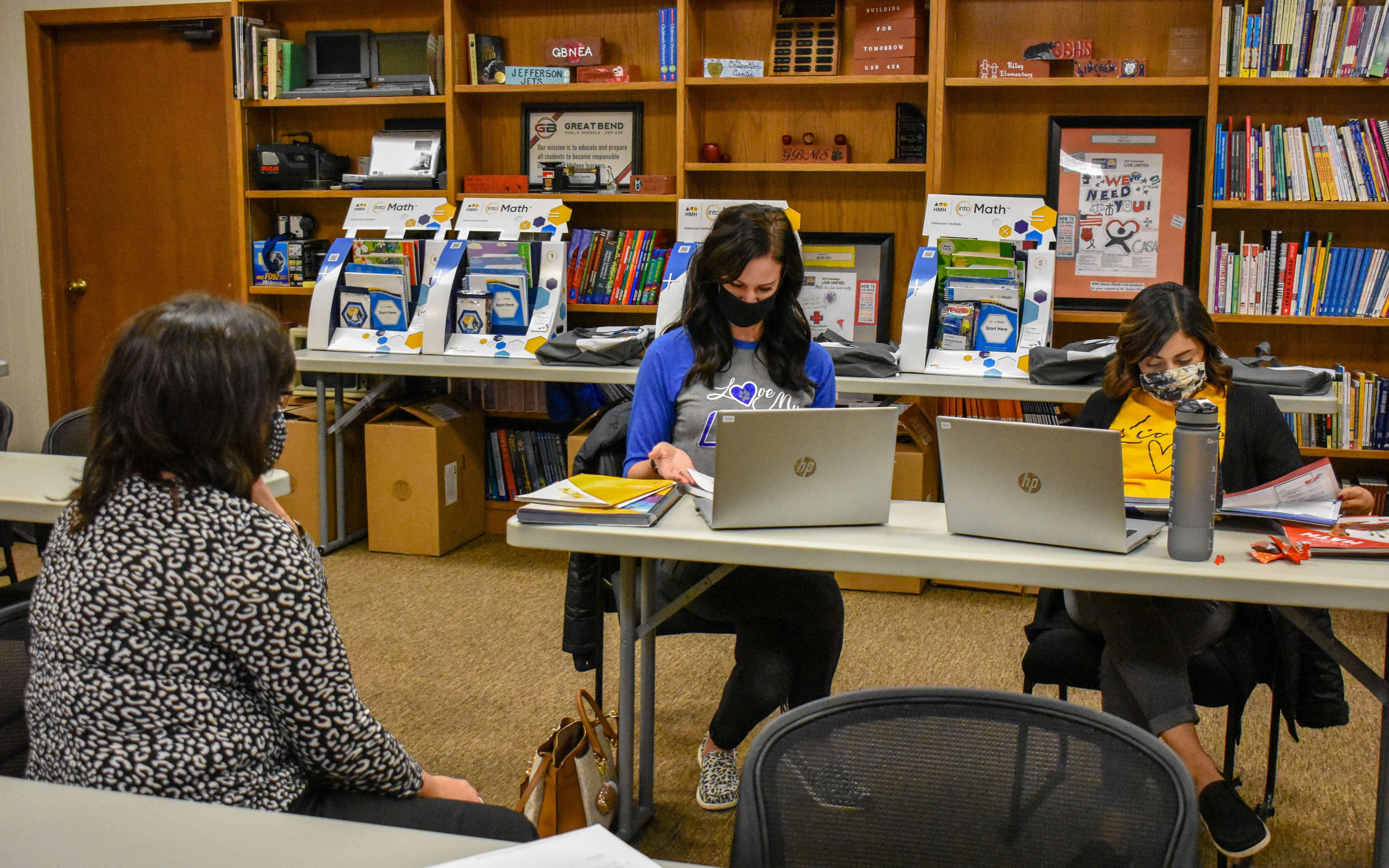Great Bend elementary schools study math curriculum options