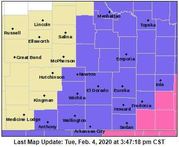 UPDATED: NWS drops winter weather advisories for some counties