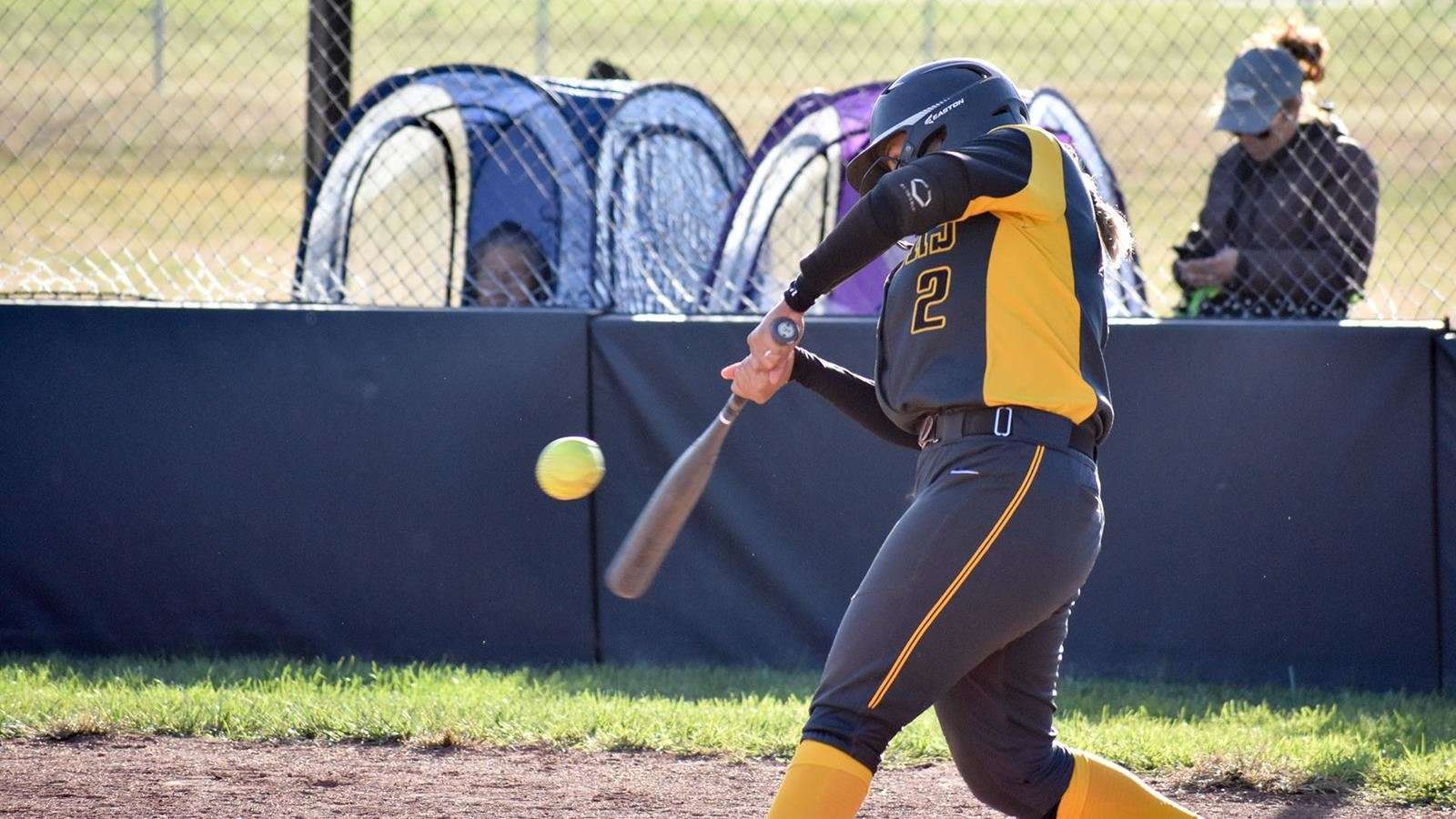 Tiger softball splits a pair on Opening Day in Texas
