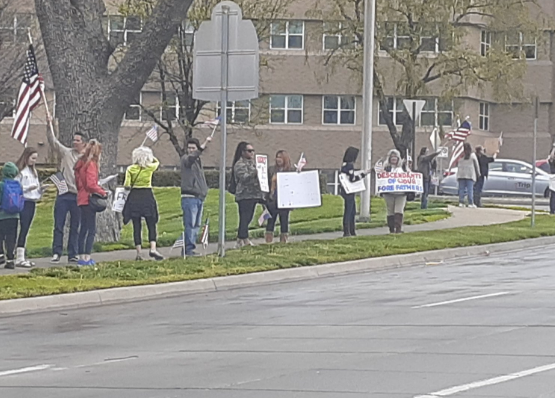 Protests against Stay-At-Home orders in Kansas City