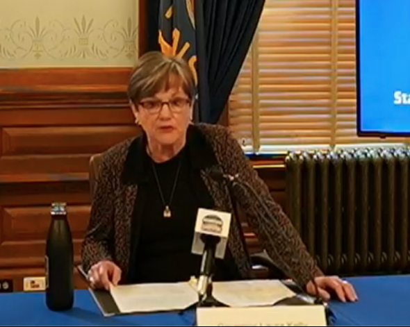 🎥 Kansas Governor talks about reopening the economy