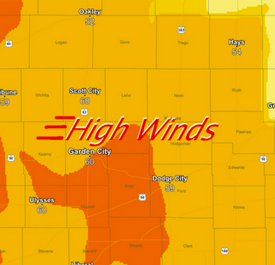NWS: Warm weather will be blown away by fast-moving cold front
