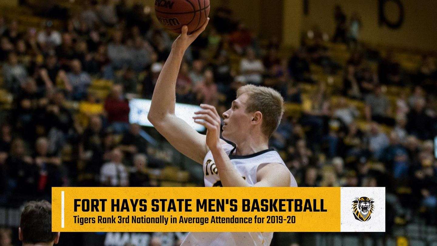 FHSU men's basketball 3rd nationally in attendance for 2019-20