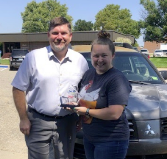 NCK Tech instructor honored with 212 Award