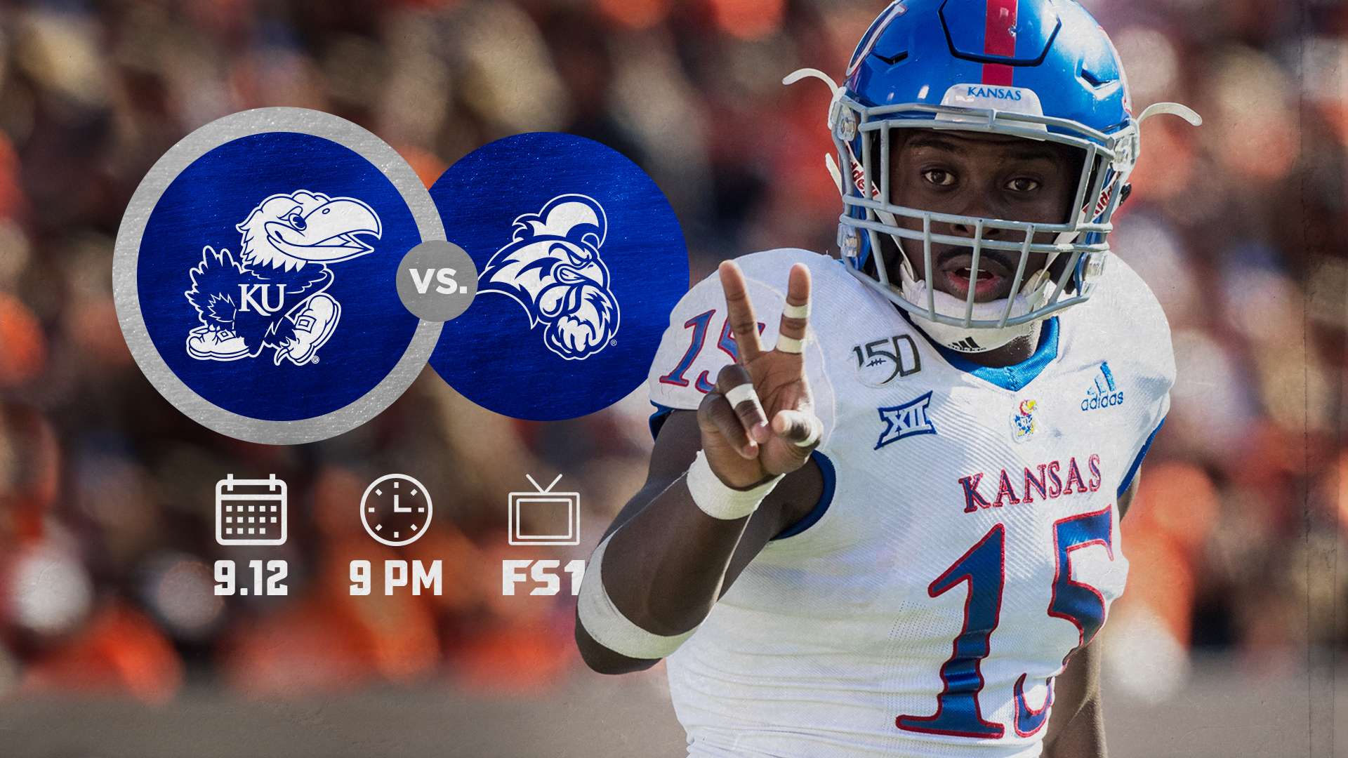 Jayhawk football season-opener slated for FS1