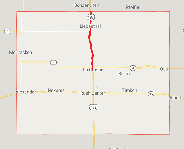 U.S. 183 guardrail work in Rush County to begin
