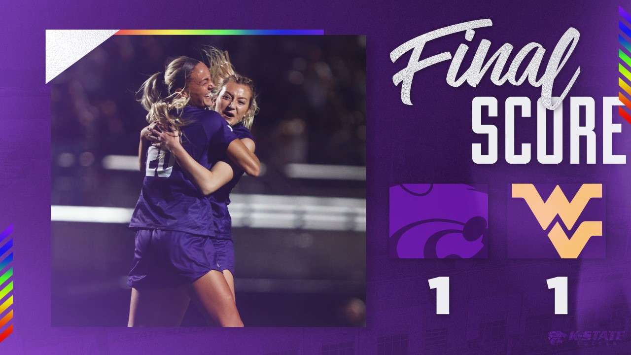K-State women's soccer guts out draw with (9) West Virginia