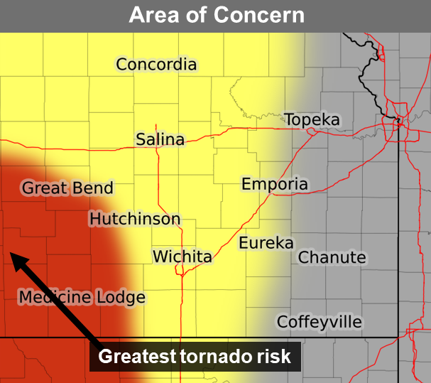 UPDATE: NWS says severe storms likely tonight