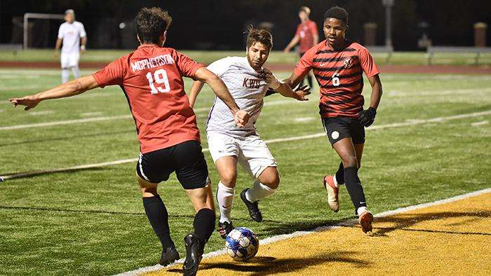 KWU men's soccer closes season with win over McPherson
