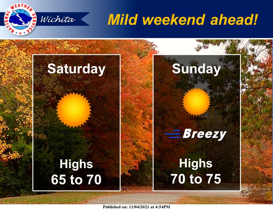 NWS: Warmer, mild weekend in store for our area