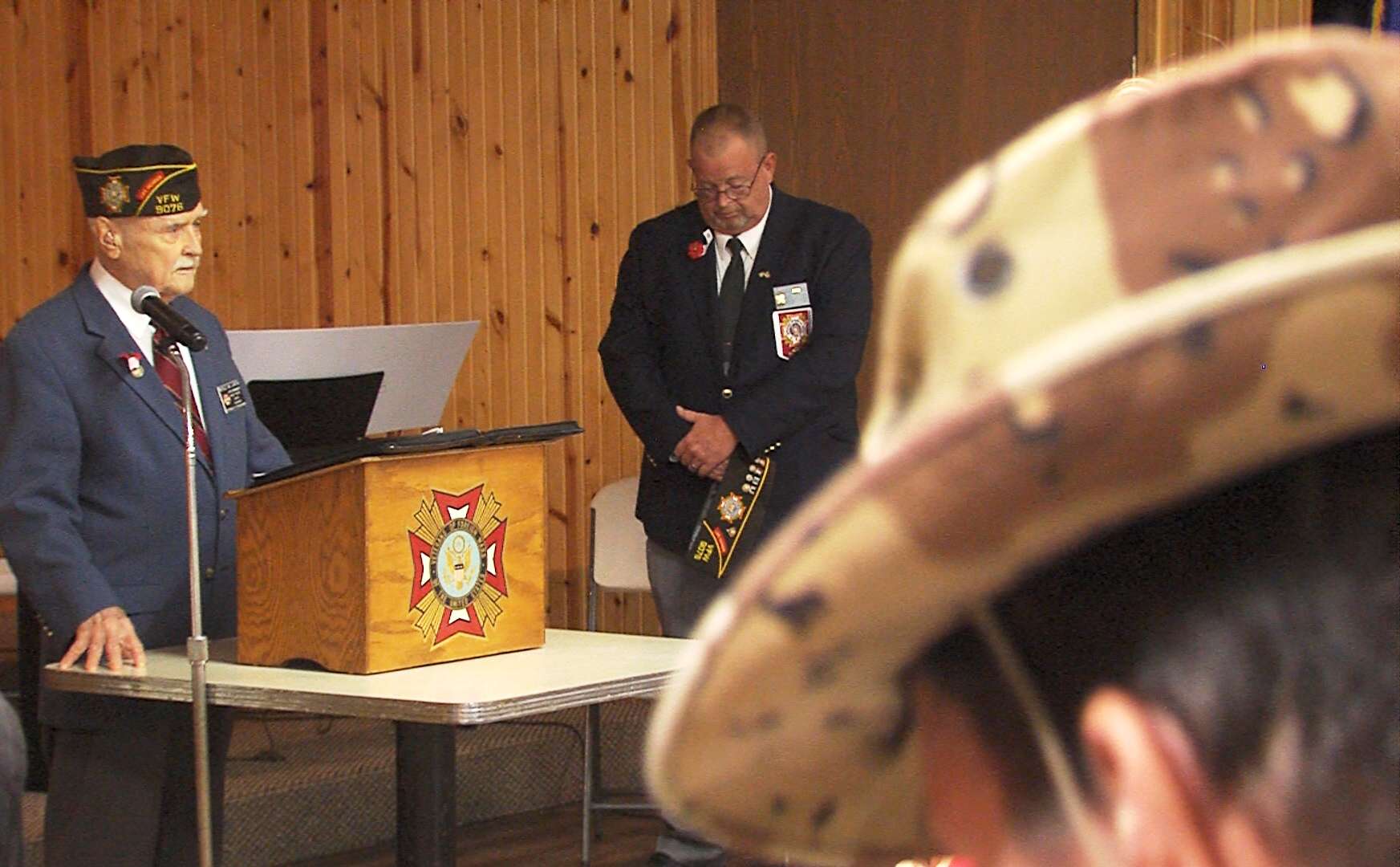 🎥 Hays VFW commander: 'United, we make a stronger front.'
