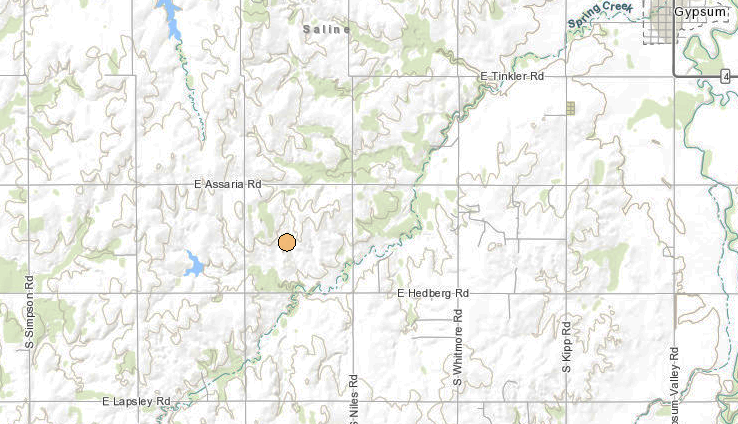 UPDATE: Seven additional minor quakes rattle SE Saline County Sunday