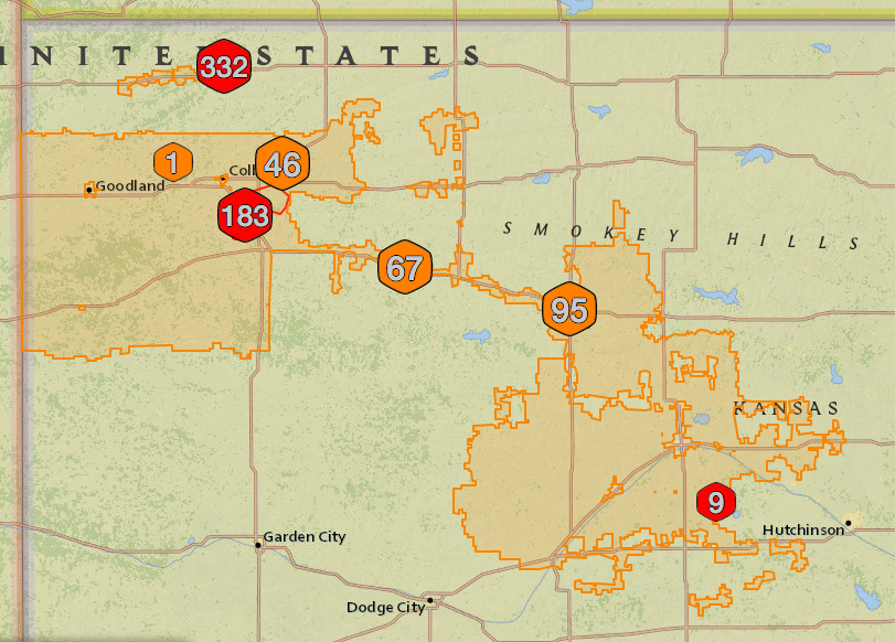 UPDATE: More than 23,000 without power in NW Kansas