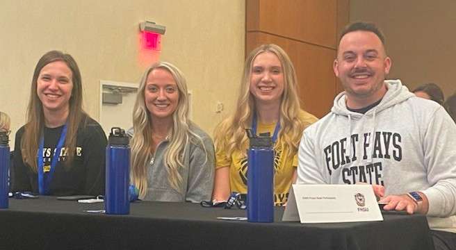 FHSU students claim first place in state competition