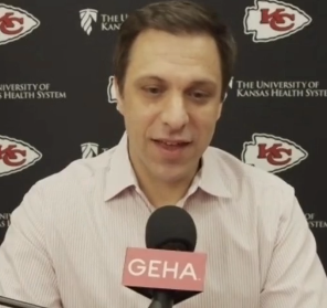 🎥 Chiefs' Veach talks football after first night of NFL Draft
