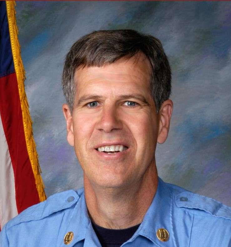 Retirement celebration for GB Fire Battalion Chief Perkins
