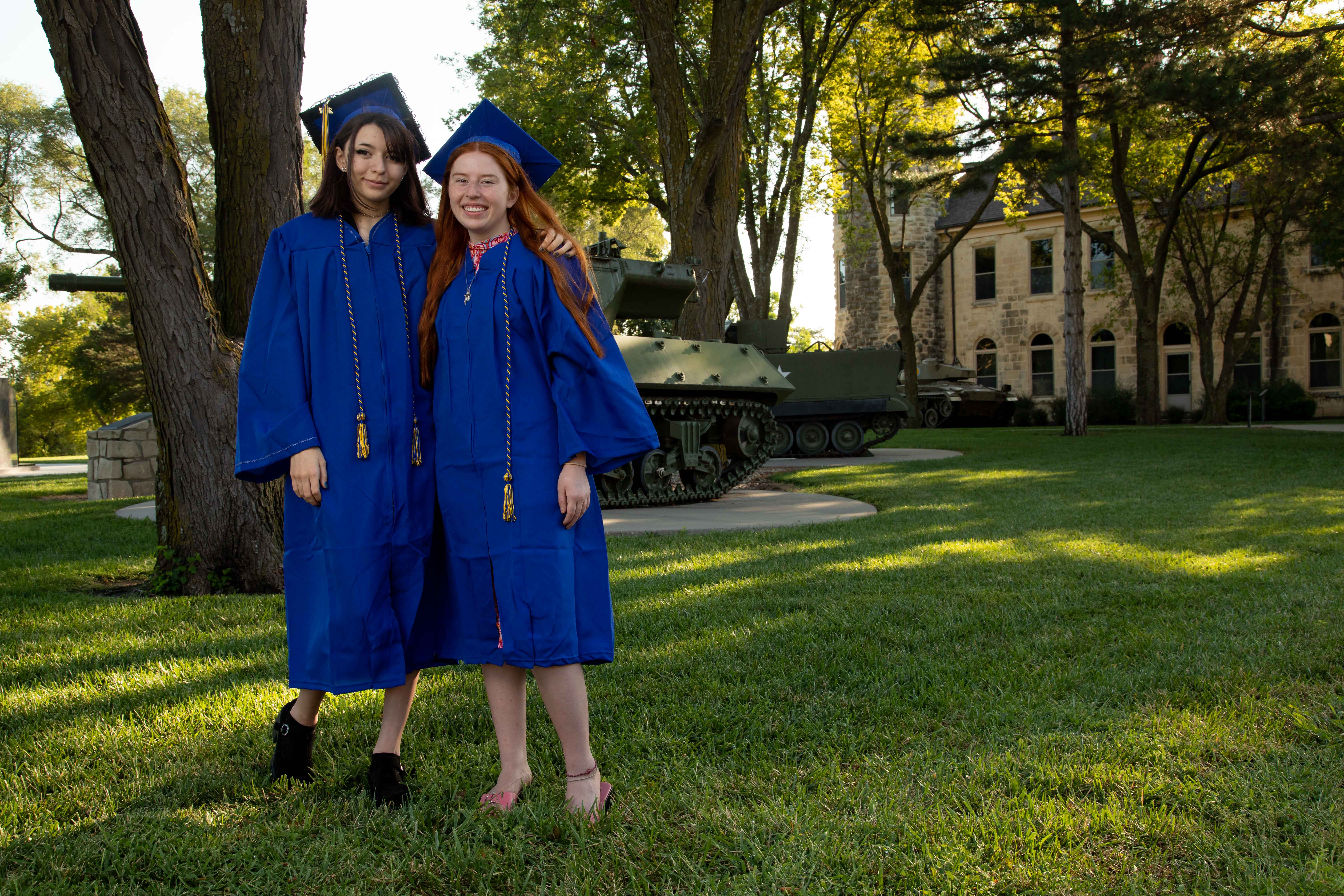 Sisters finish Barton associate degree before most start college