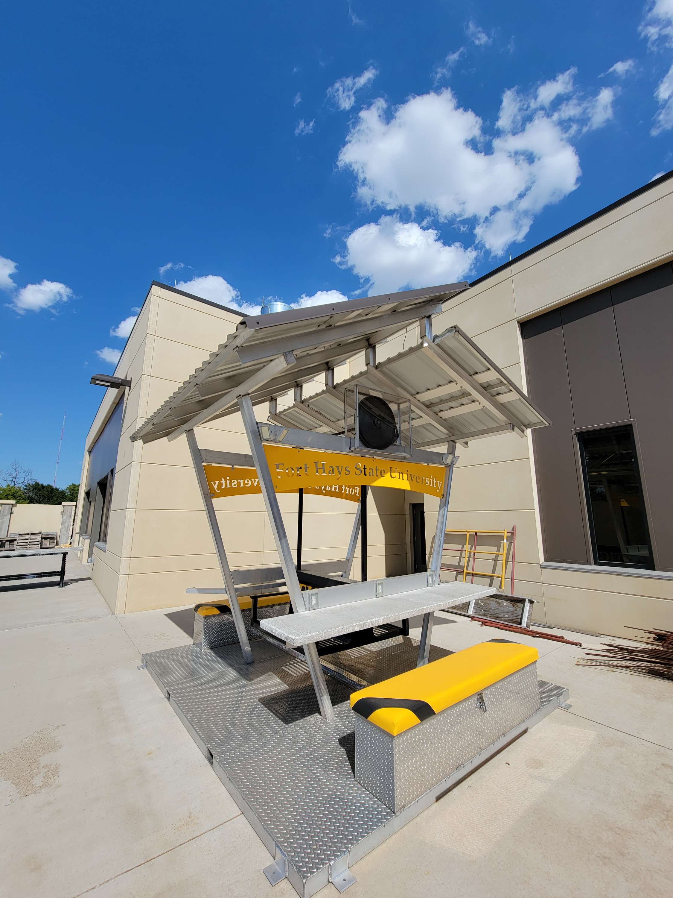 Plans for unique charging station on FHSU campus