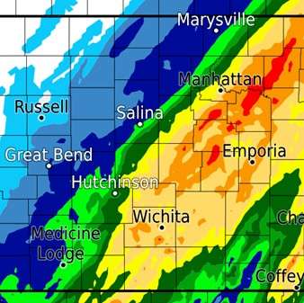 NWS provides look at rainfall totals in the state