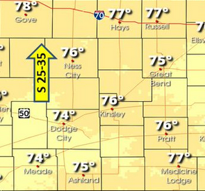 Warm, windy, dry: NWS warns of wildfire risk across western Kansas