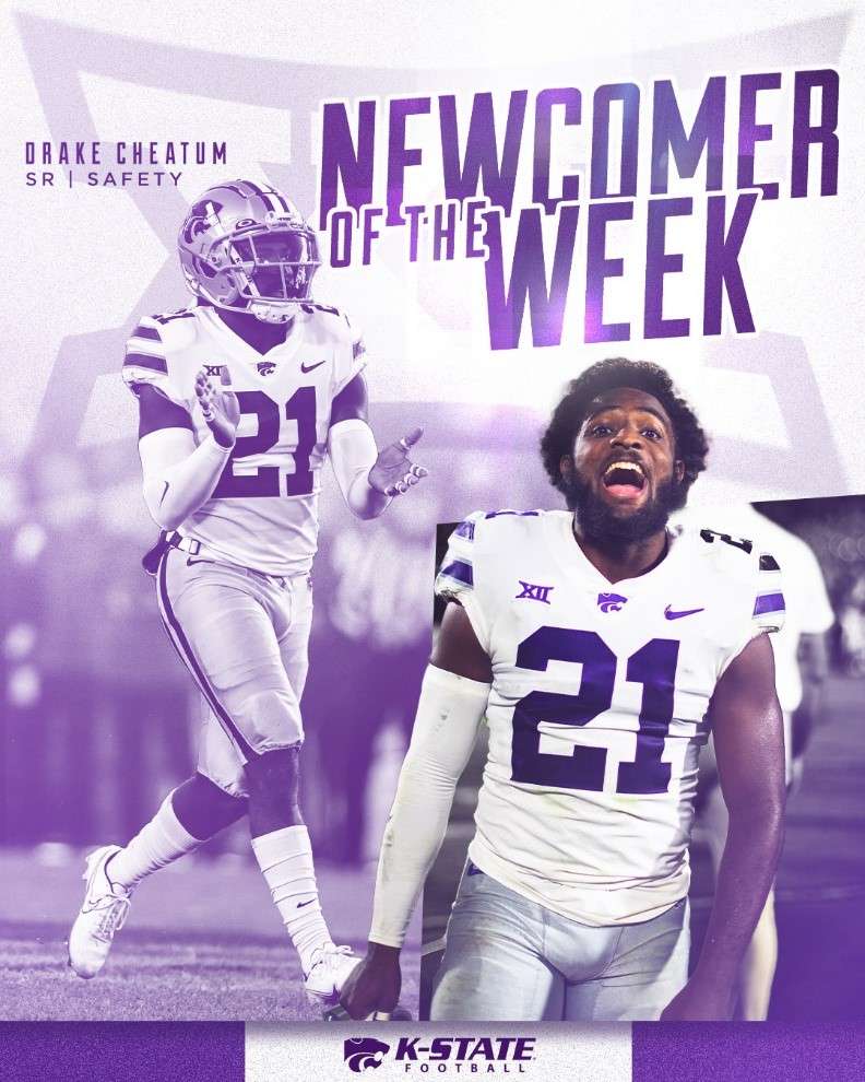 K-State’s Cheatum Named Big 12 Newcomer of the Week