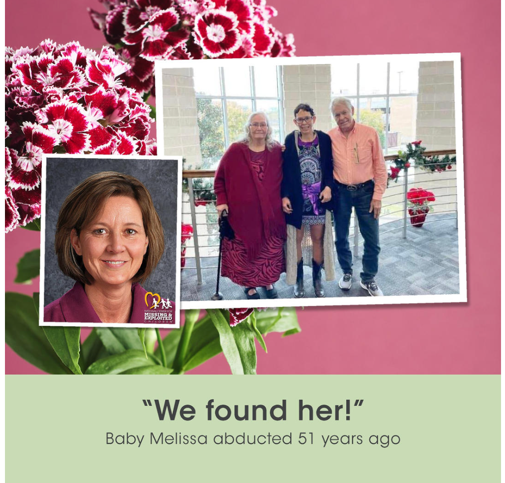 Woman believed to be 1971 kidnap victim reunites with family