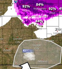 UPDATE: Ice likely in Hays area as wintry weather moves in