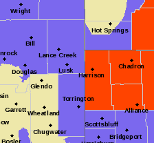 NWS extends blizzard warning for Panhandle region