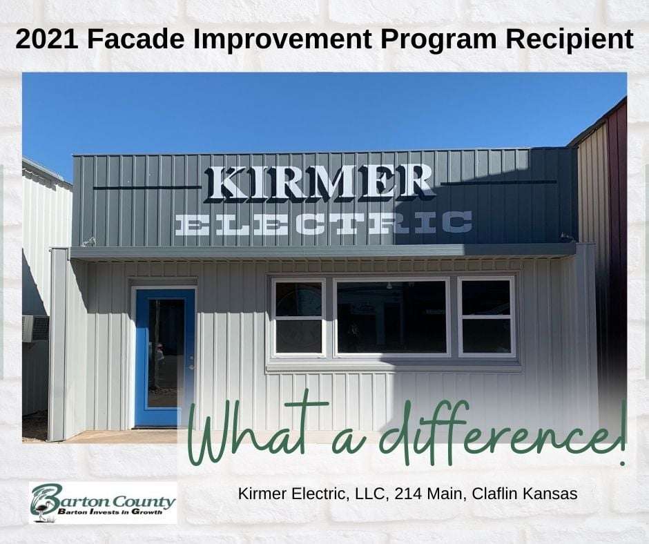 Before & After: Claflin downtown facade improvement