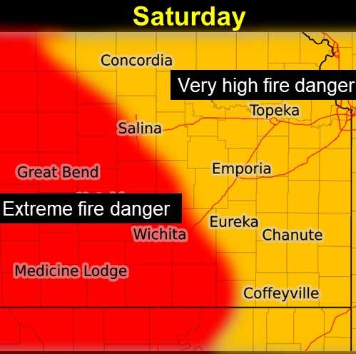 NWS: Dangerous fire weather Friday, Saturday