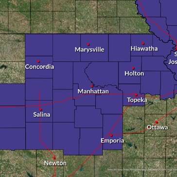 NWS issues freeze warnings for part of area Thursday