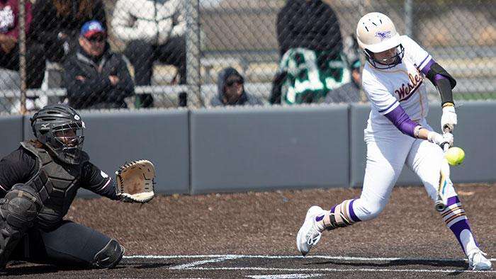 KWU softball sweeps Bethel on Senior Day