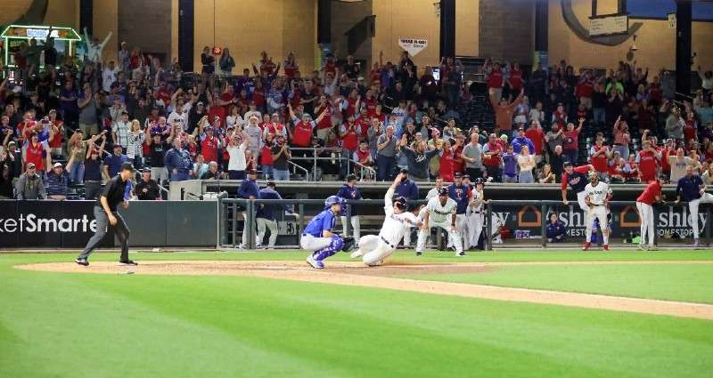 Wind Surge walks off for eighth consecutive win