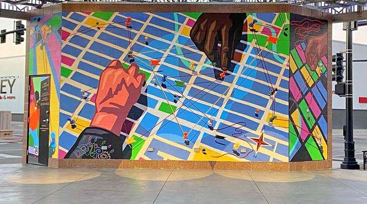 Dedication of newest downtown mural set for Saturday