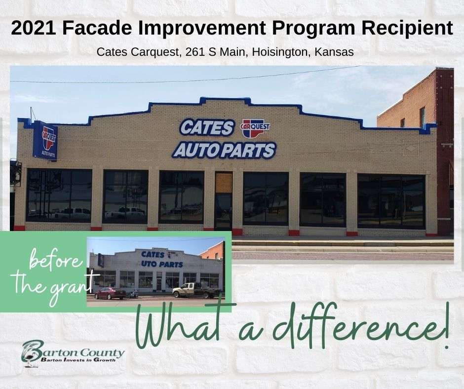 Before & After: Hoisington downtown facade improvement