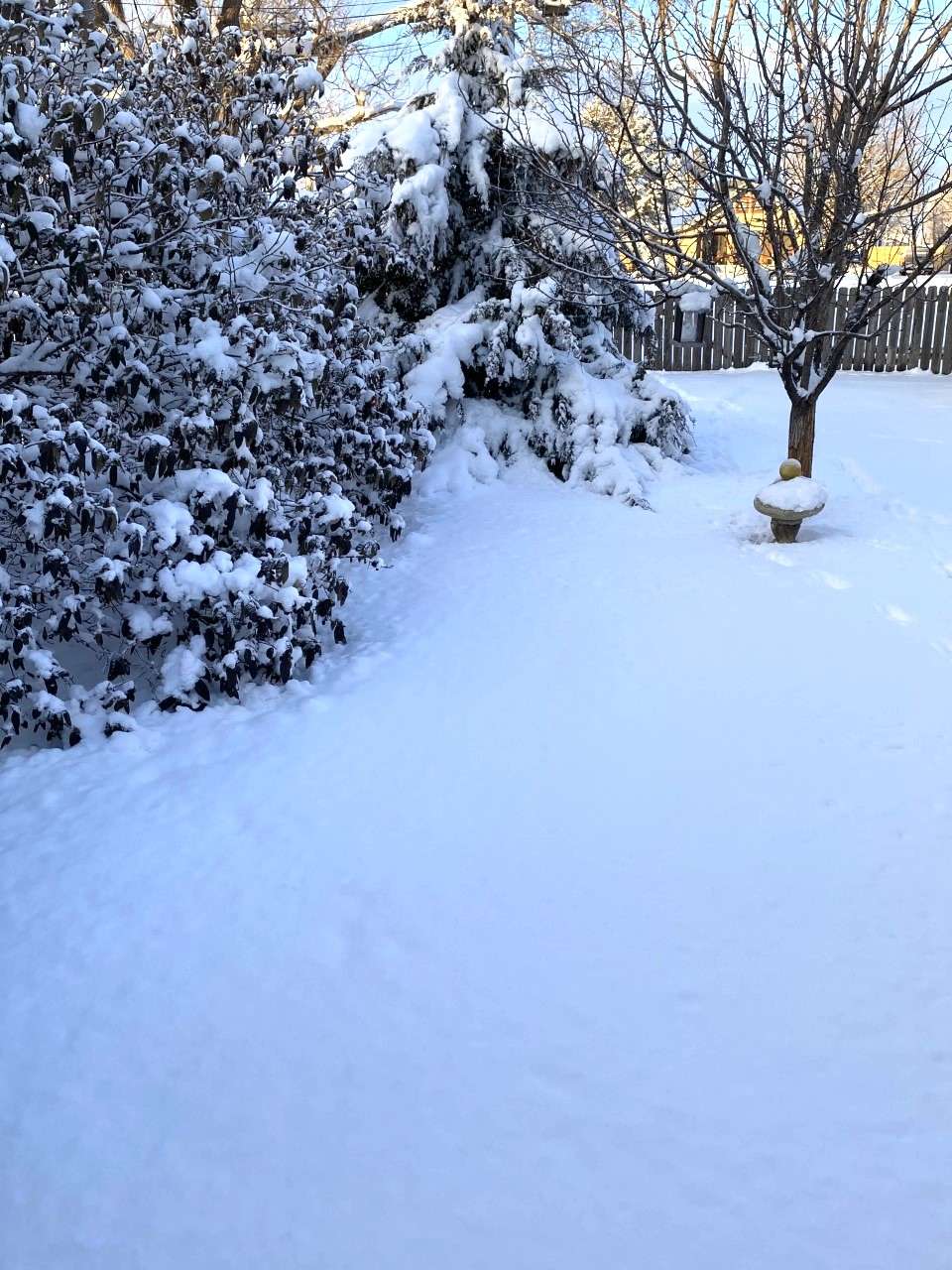 7" of snow in Hays yields 1.13" of much-needed moisture