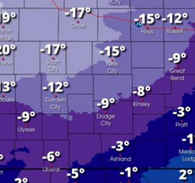 Bundle up: NWS revises forecast for impending cold snap