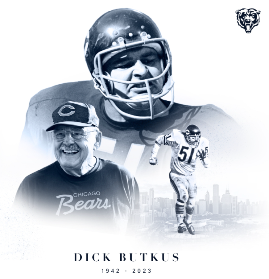 Dick Butkus, Hall of Fame Chicago Bear, dies at 80