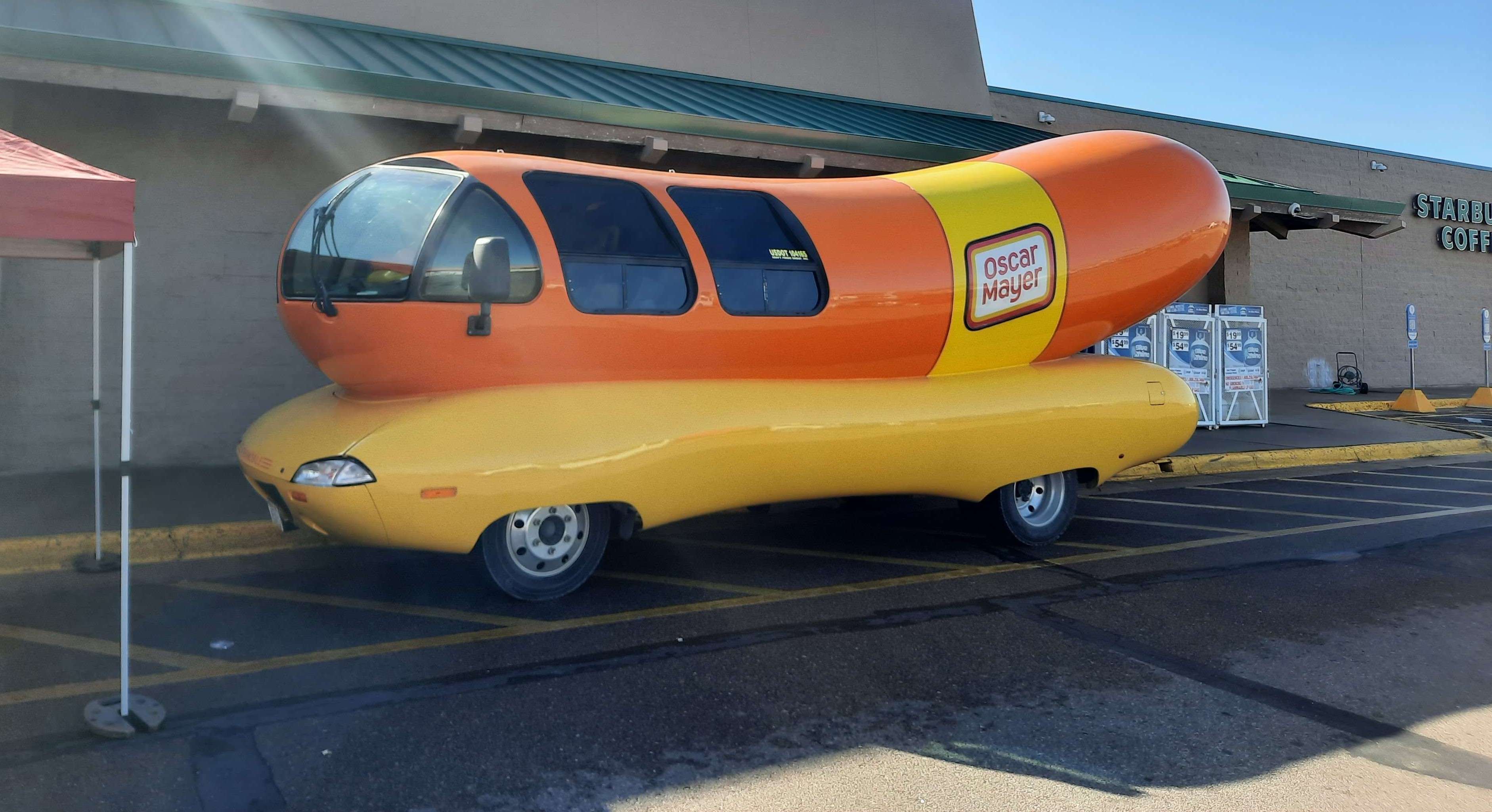 Famous Weinermobile making a pair of stops in Great Bend