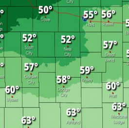 Much warmer weekend on the way for northwest Kansas