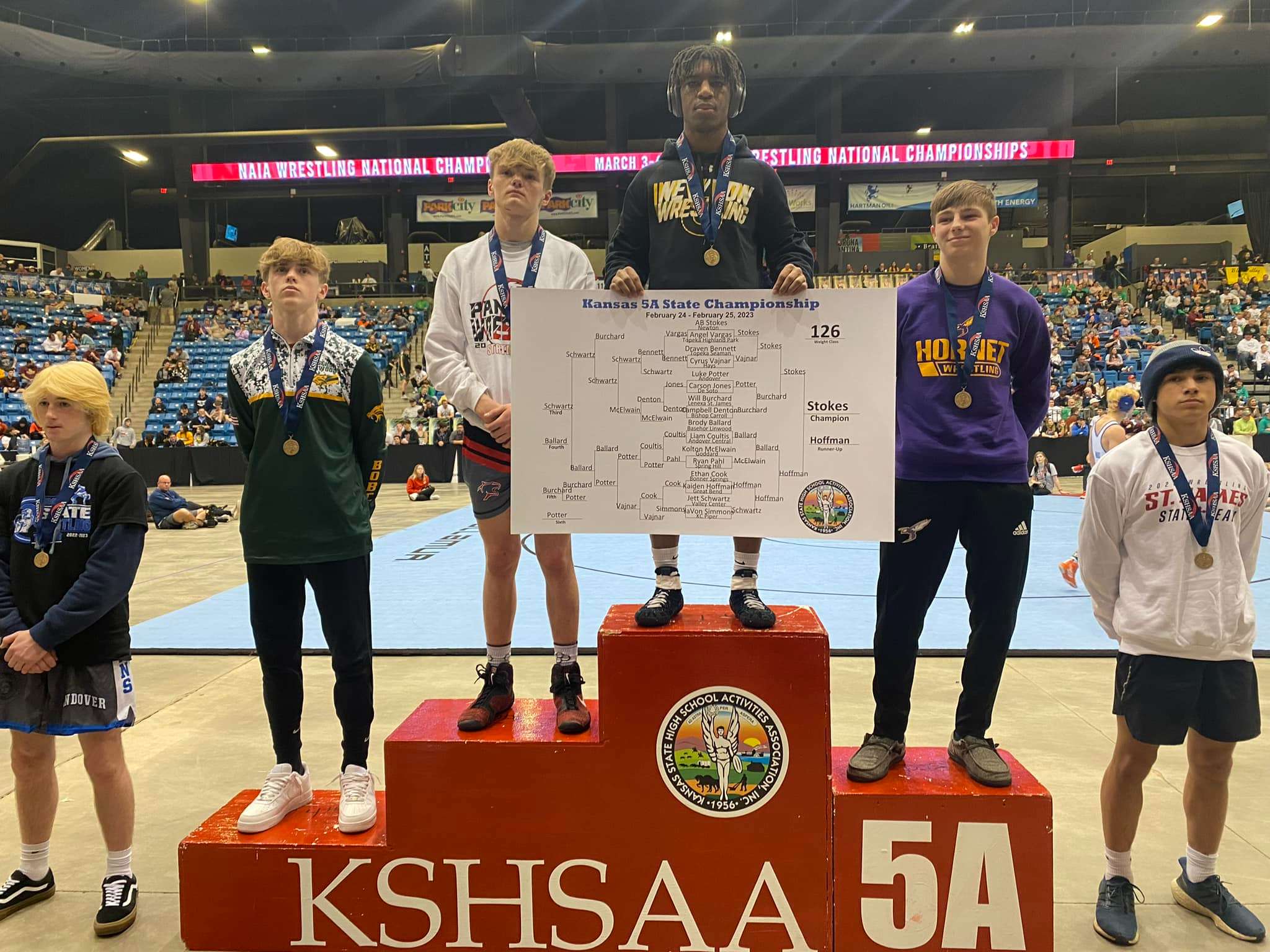 Hoffman second, seven Panthers medal in fourth-place state finish