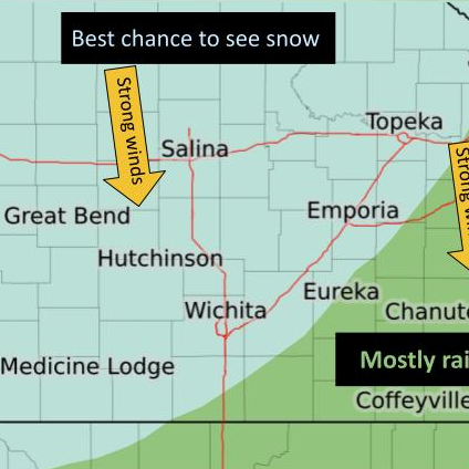 Next storm system bringing with it rain, bit of snow, winds