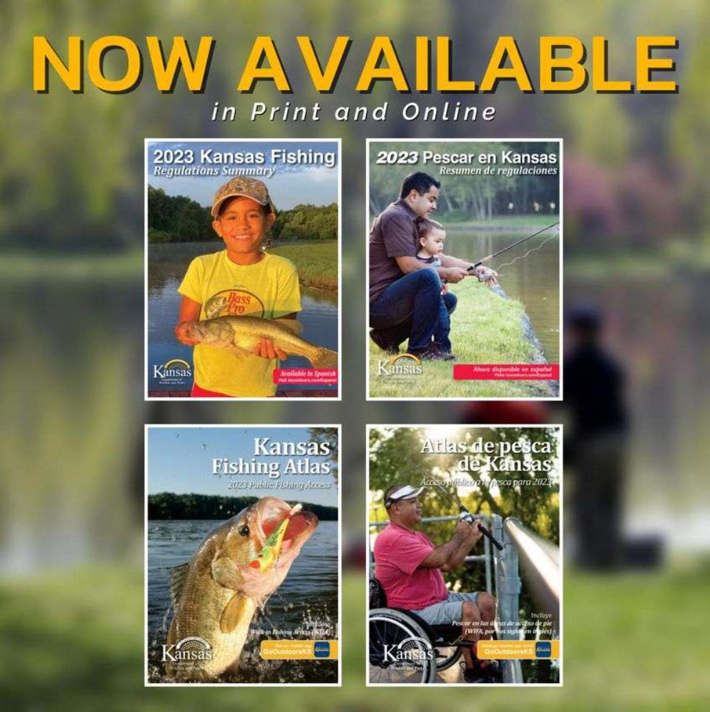 Free 2023 Kansas Fishing Atlas available in print, online