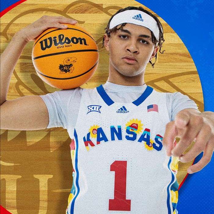 Marcus Adams Jr. signs with Jayhawk basketball