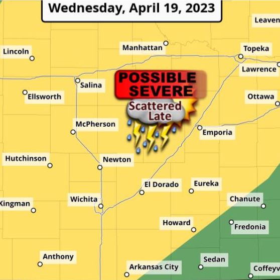 Keep an eye on the weather late Wednesday